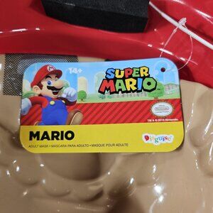 Disguise | Accessories | Mario Adult Mask Cosplay Nintendo Super Mario ...